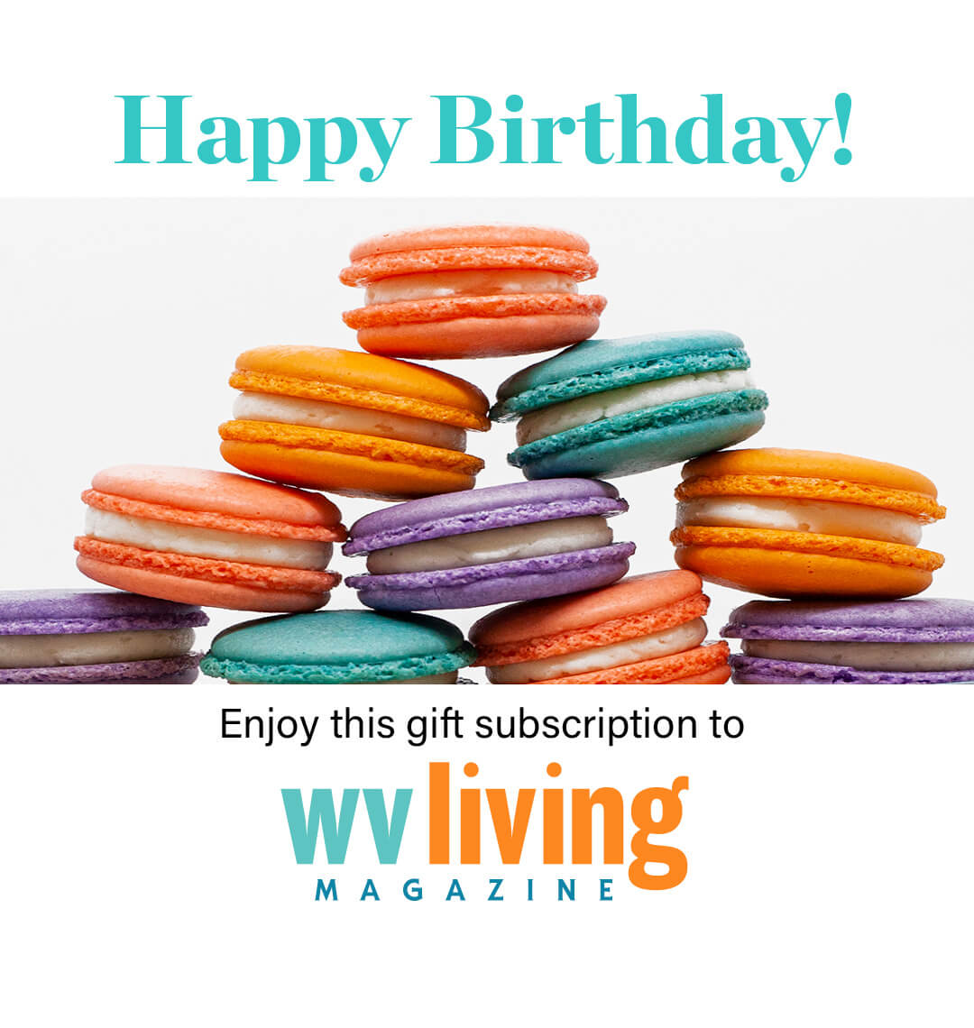 Downloadable Gift Cards - WV Living Magazine